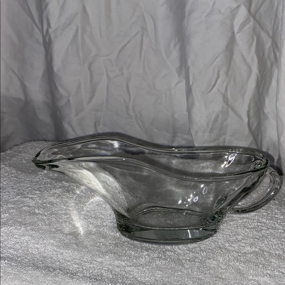 Anchor Hocking | Dining | Anchor Hocking Clear Glass Gravy Boat Oz 1028 ...